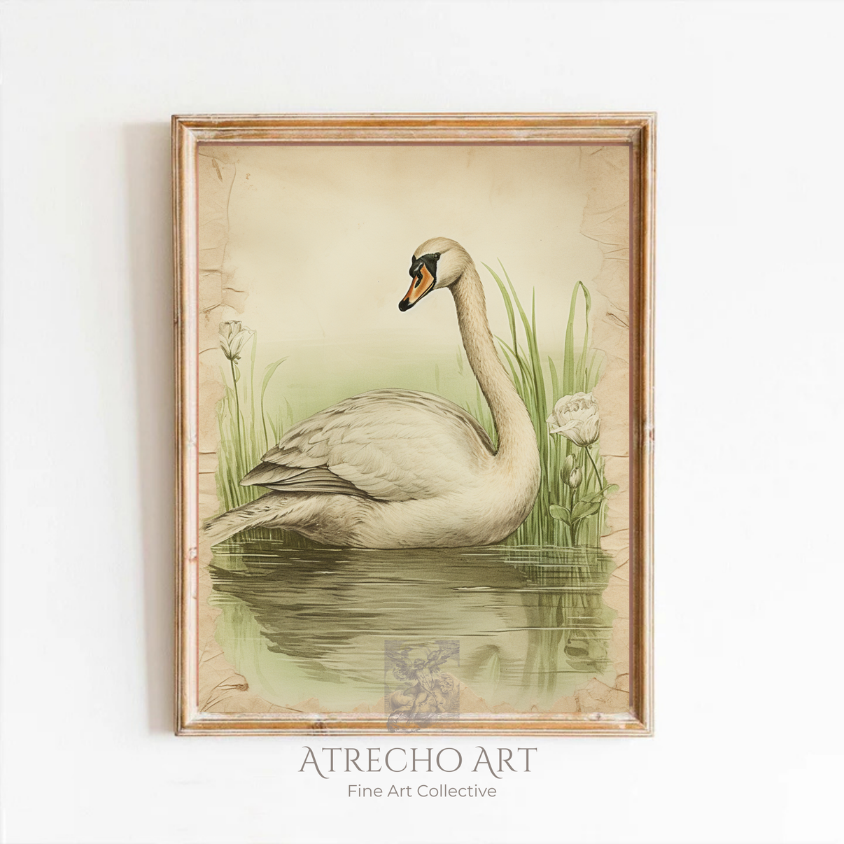 SWAN | Printed Artwork | AN58 – Atrecho Art