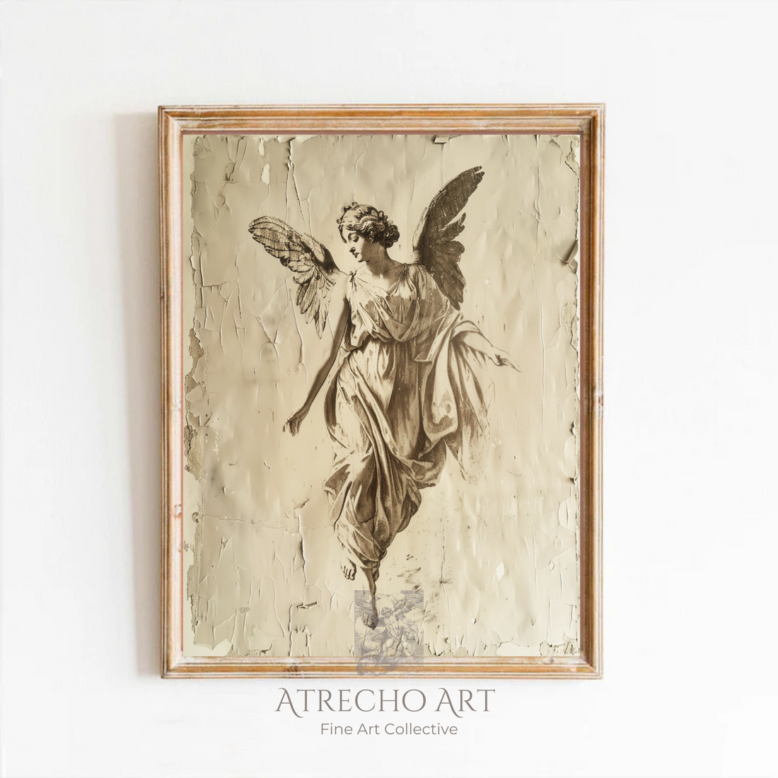 ANGEL SKETCH | Printed Artwork | RE29 – Atrecho Art