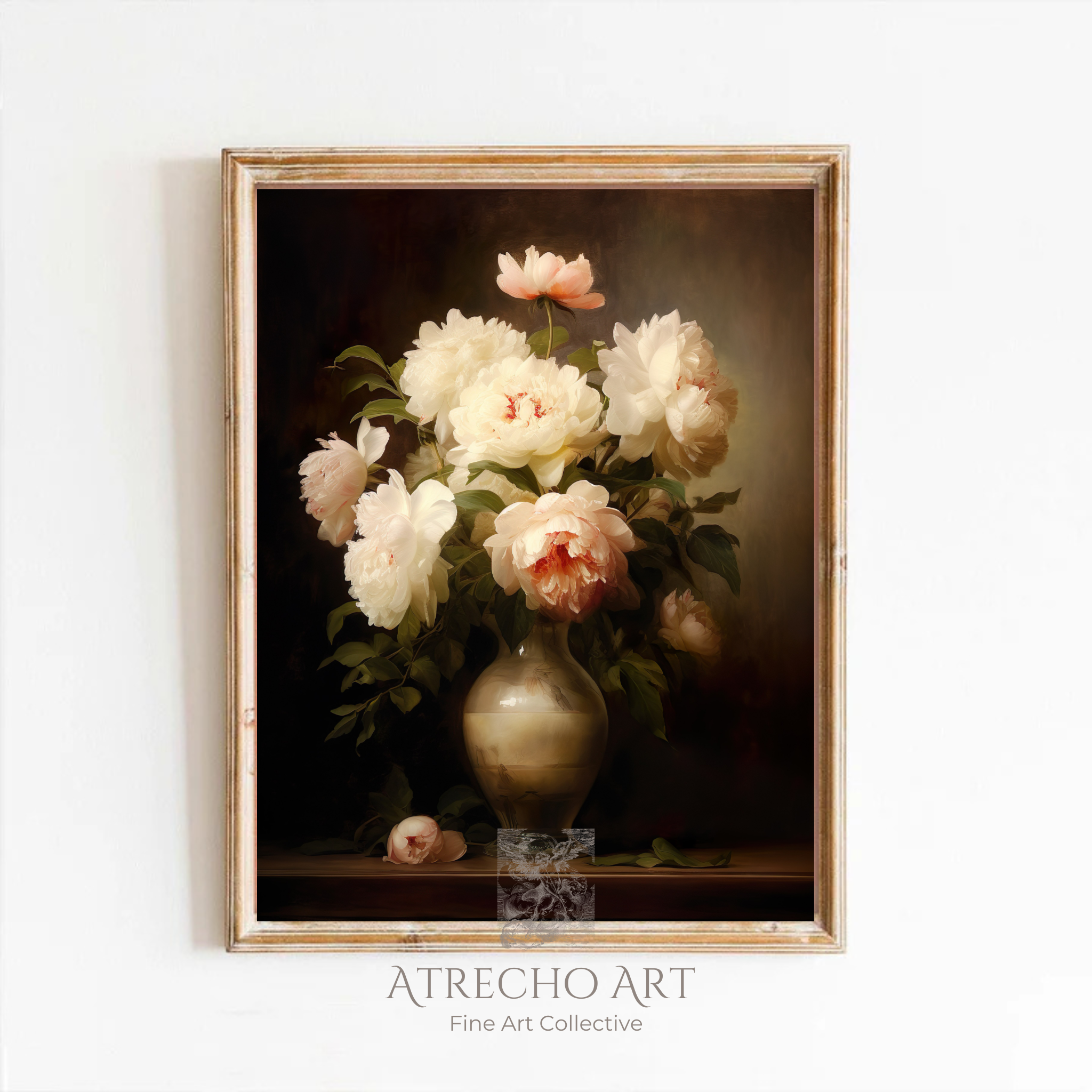 PEONIES | Printed Artwork | FL08 – Atrecho Art
