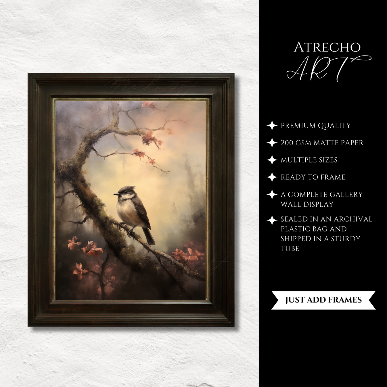 SET OF NINE Prints | P912 | Soft Pink Collection – Atrecho Art