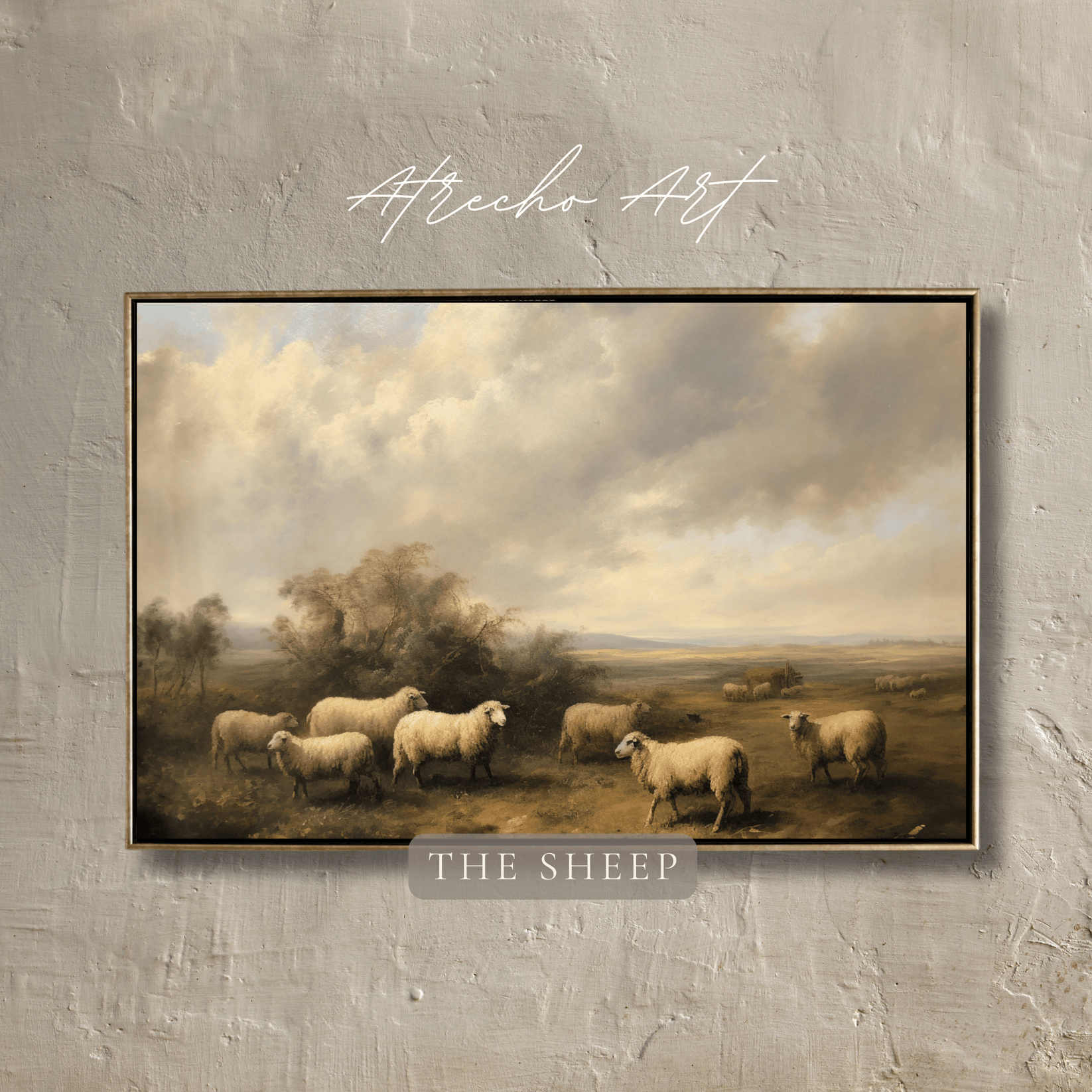 SHEEP | Printed Artwork | AN47 – Atrecho Art