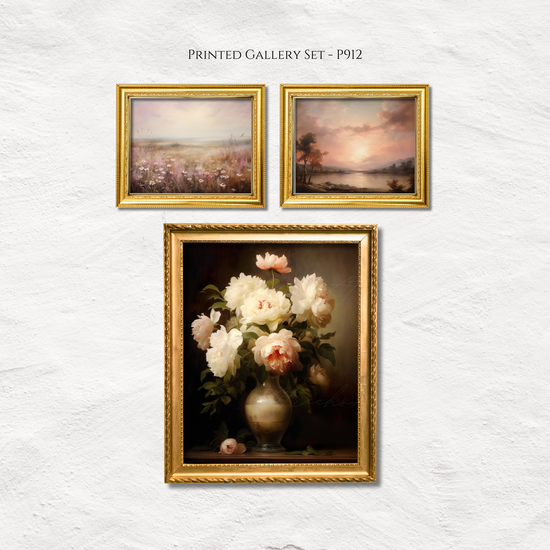 SET OF NINE Prints | P912 | Soft Pink Collection – Atrecho Art