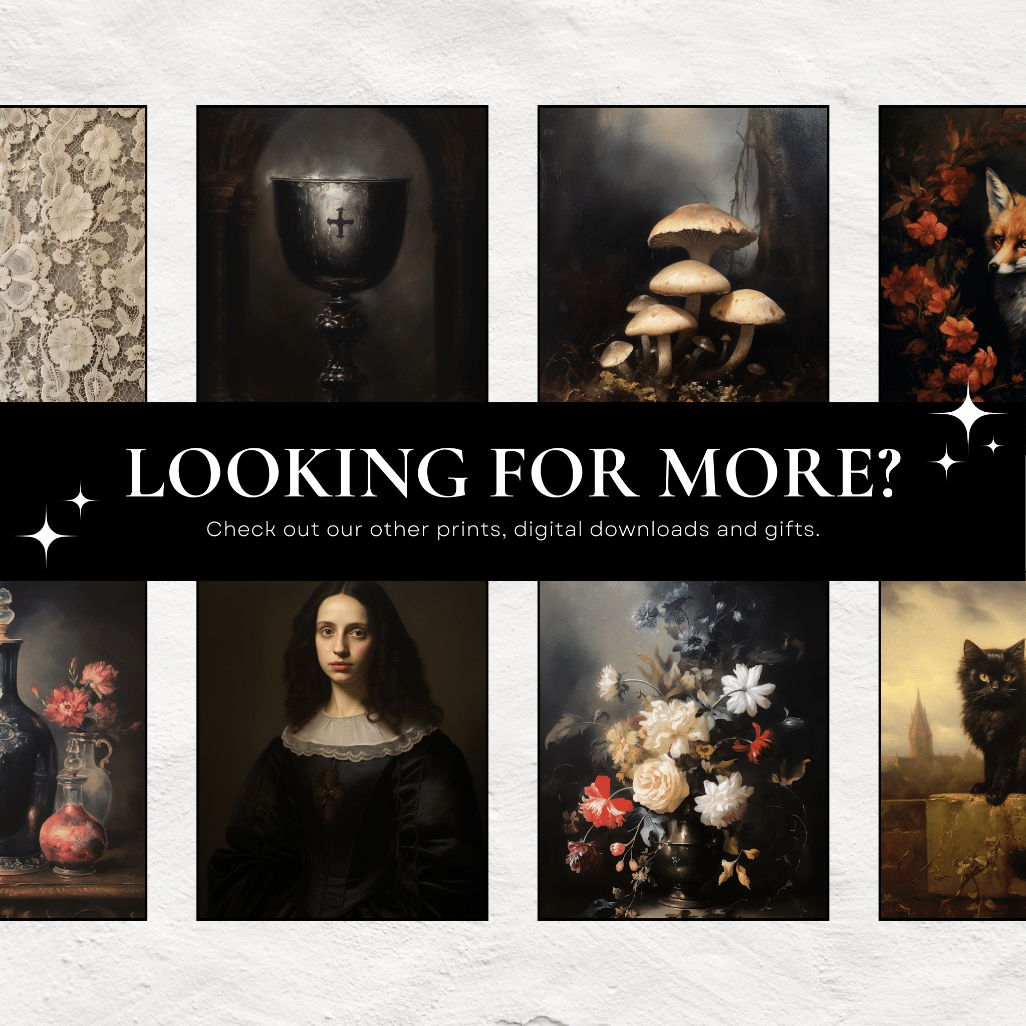 SET OF SIX Prints | P601 | Forest Animal Collection – Atrecho Art