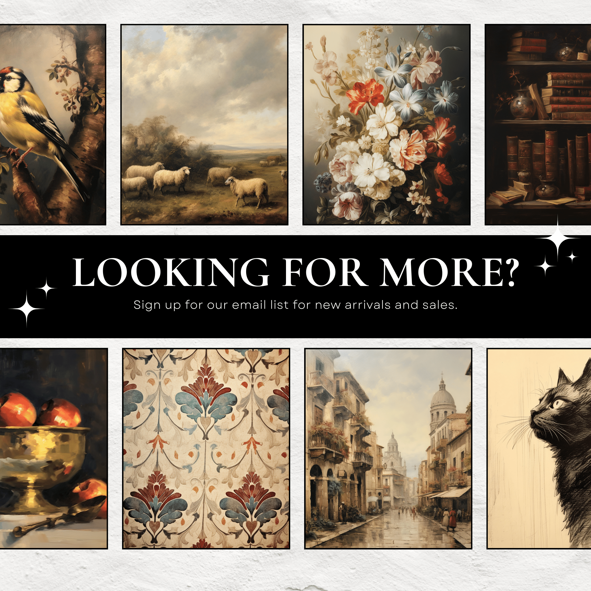 SET OF NINE Prints | P922 | Coquette Collection – Atrecho Art