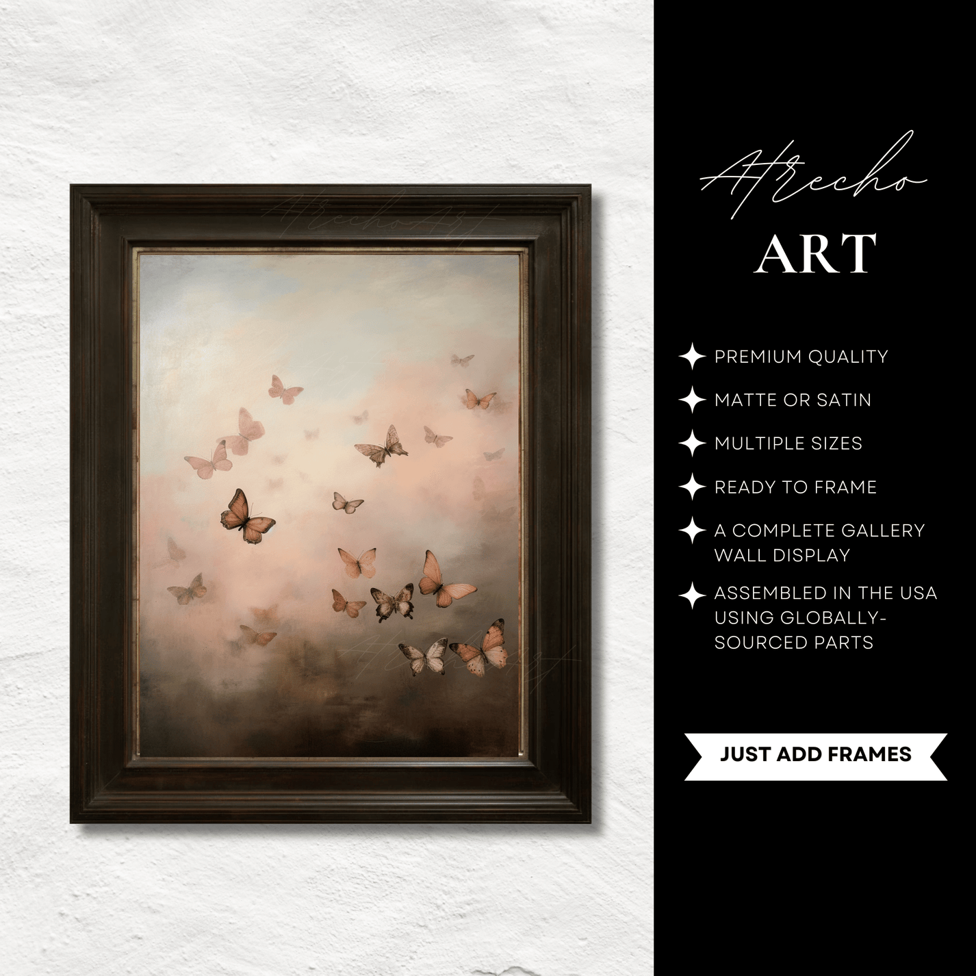 SET OF NINE Prints | P922 | Coquette Collection – Atrecho Art