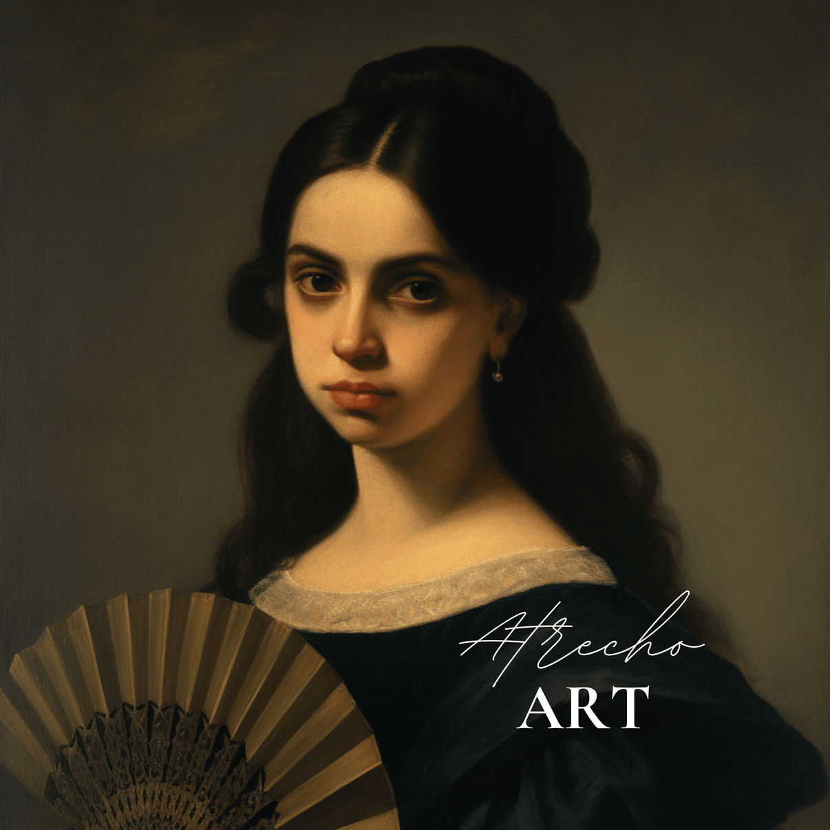 WITH A FAN | Printed Artwork | PE76 – Atrecho Art
