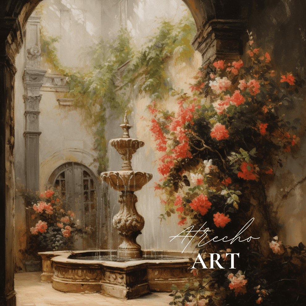 COURTYARD | Printed Artwork | AR37 – Atrecho Art