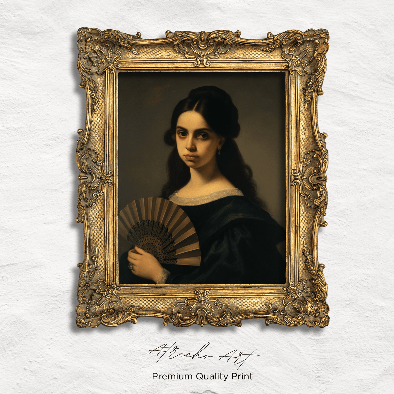WITH A FAN | Printed Artwork | PE76 – Atrecho Art