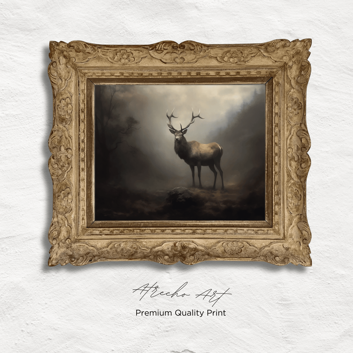 THE STAG | Printed Artwork | AN02 – Atrecho Art