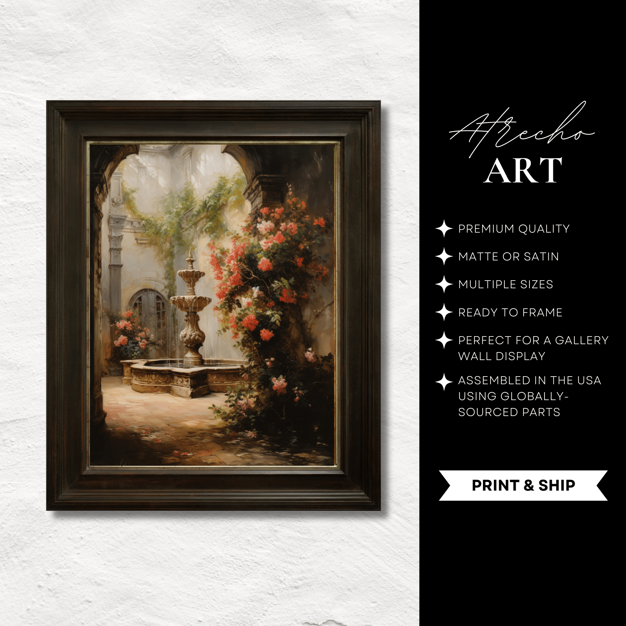 COURTYARD | Printed Artwork – AtrechoArt