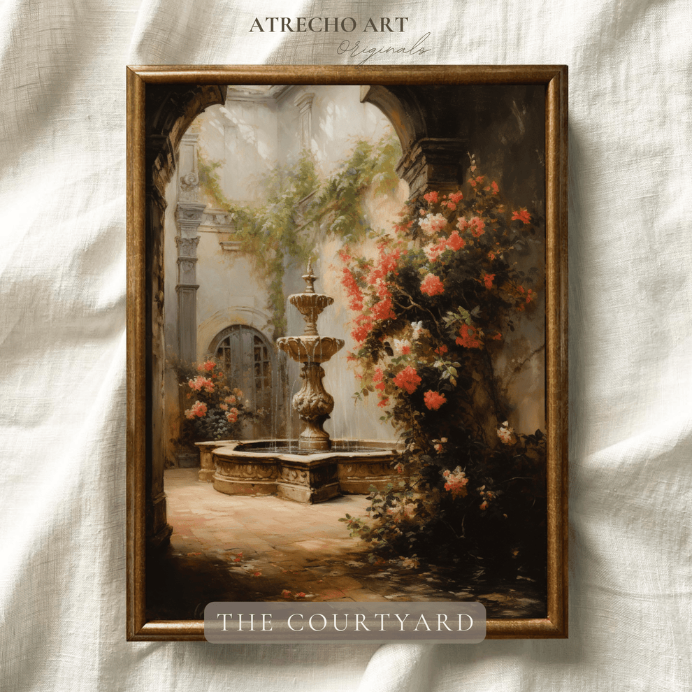 COURTYARD | Printed Artwork | AR37 – Atrecho Art
