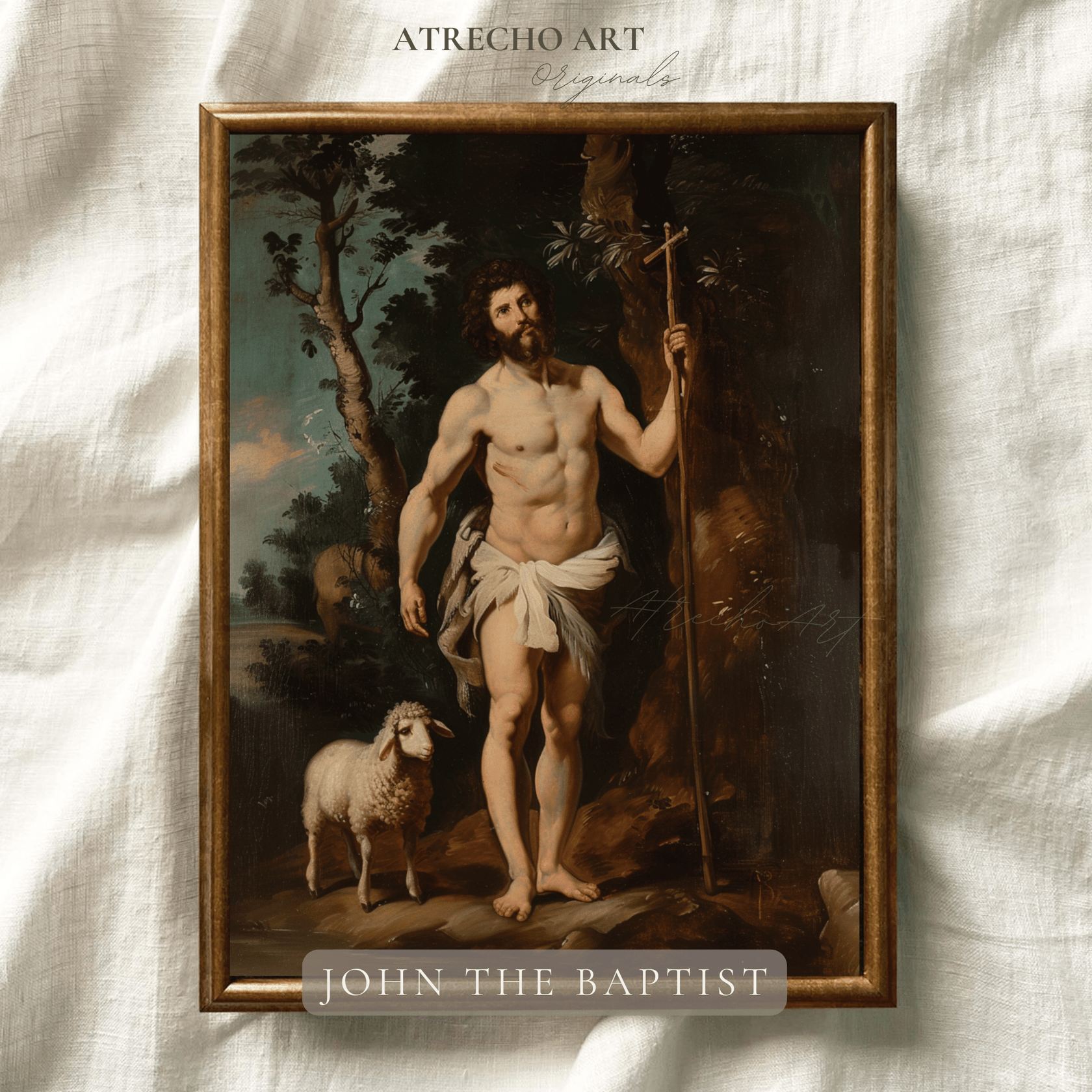 SAINT JOHN THE BAPTIST | Printed Artwork | RE09 – Atrecho Art