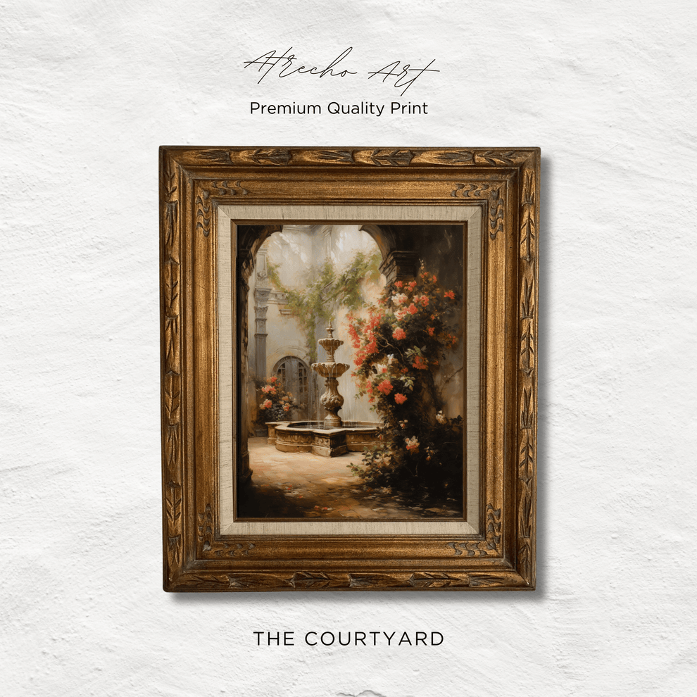 COURTYARD | Printed Artwork | AR37 – Atrecho Art