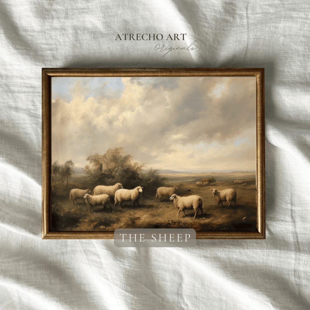 SHEEP | Printed Artwork | AN47 – Atrecho Art